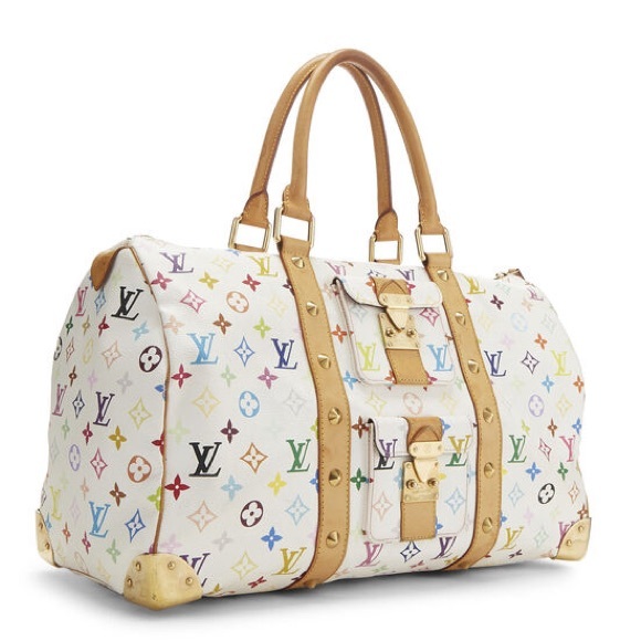 Louis Vuitton | Bags | Louis Vuitton 200s X Takashi Murakami White ...